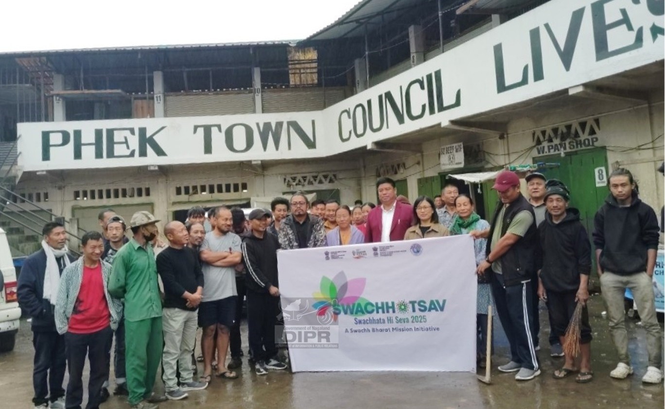 ROLL OUT PROGRAM UNDER SWACHHTA HI SEVA CONDUCTED AT PHEK | DIPR Nagaland-Department of ...